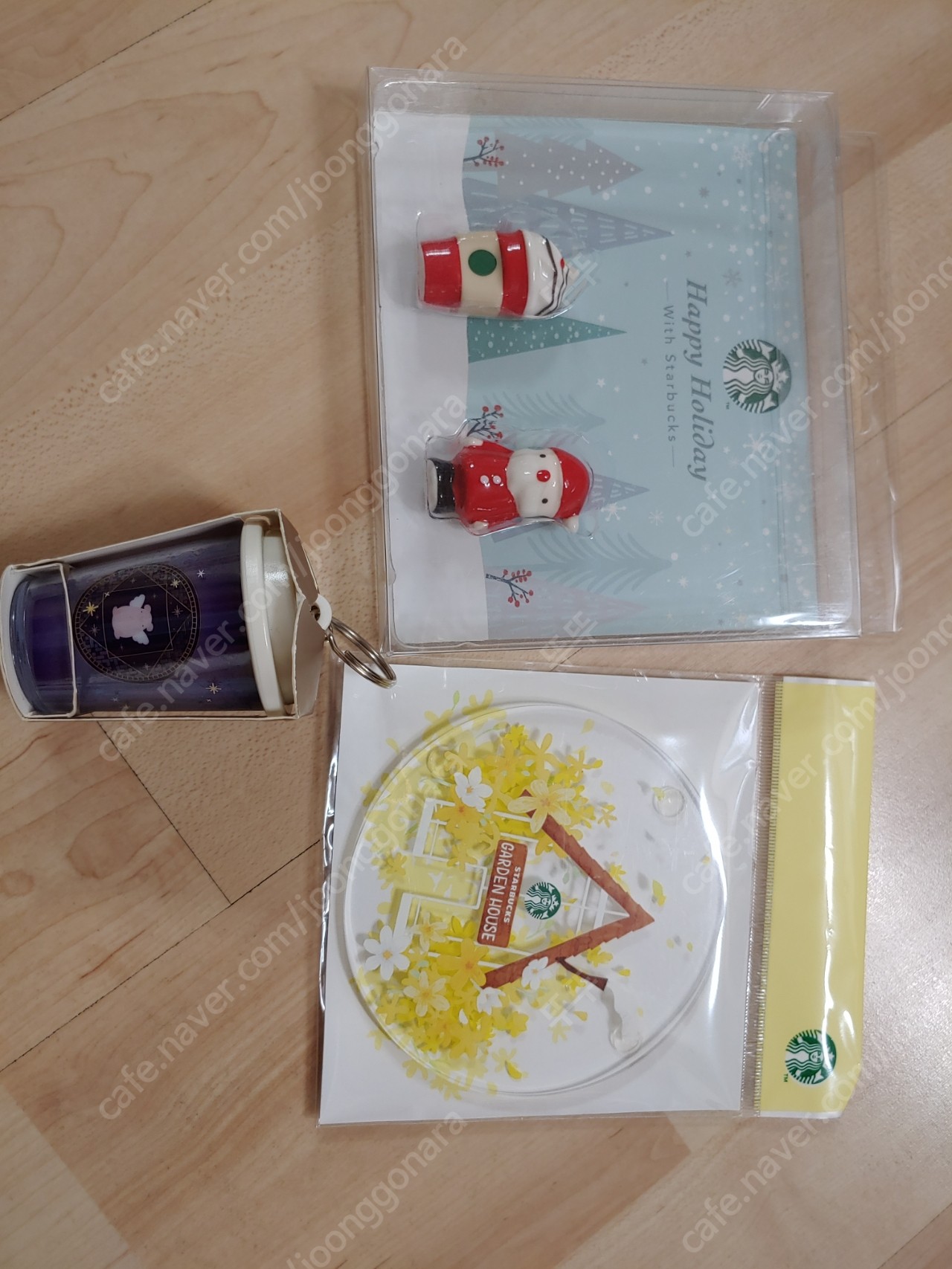 스타벅스 홀리데이 스푼받침세트스프링 가든 코스터뉴이어 해피드리 투고 컵 키체인 미개봉새제품무료배송 기타 생활용품